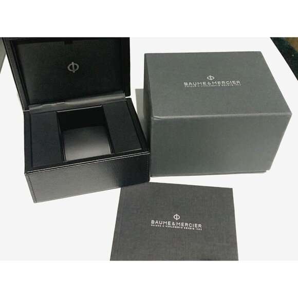 Baume & Mercier | Accessories | Baume Mercier Watch Presentation Black ...